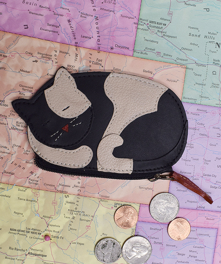 Sleepy Cat Coin Purse – JP Ourse